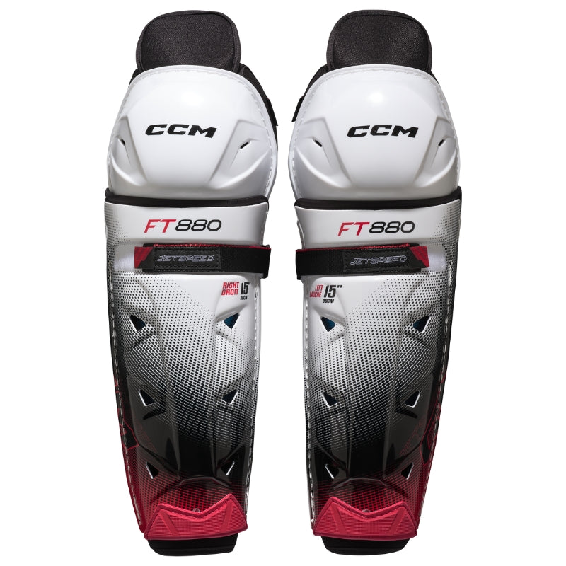 CCM Jetspeed FT880 Hockey Shin Guards - Senior (2025) – Larry's Sports Shop