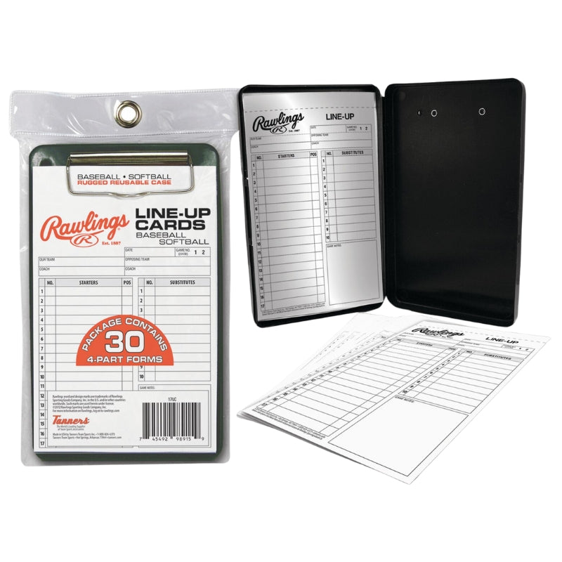 Rawlings Lineup Baseball Softball Card Case - 30 Pack – Larry's Sports Shop