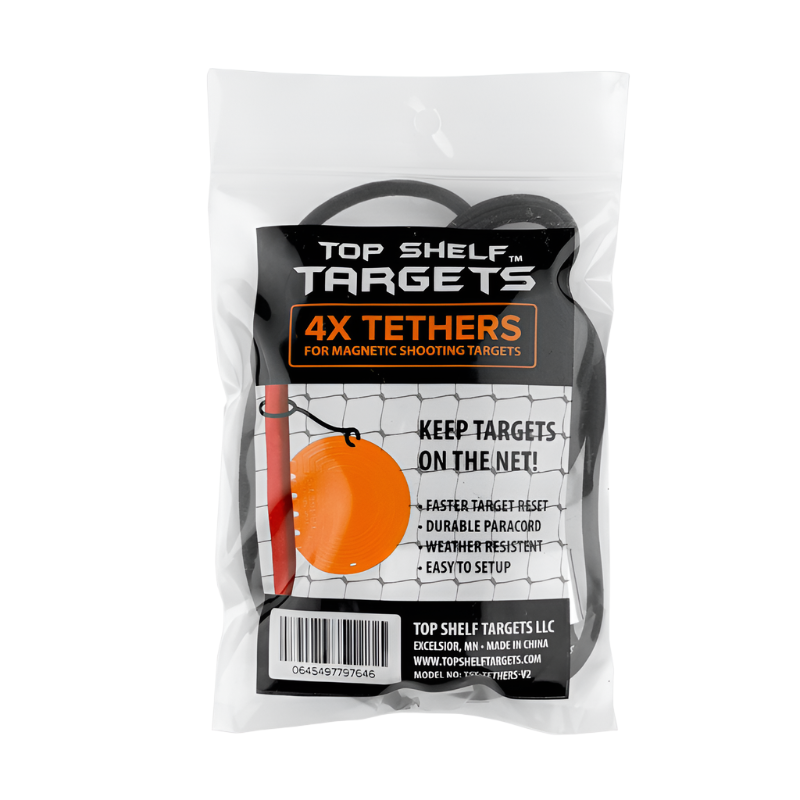 Top Shelf Target Net Tethers - 4 Pack – Larry's Sports Shop